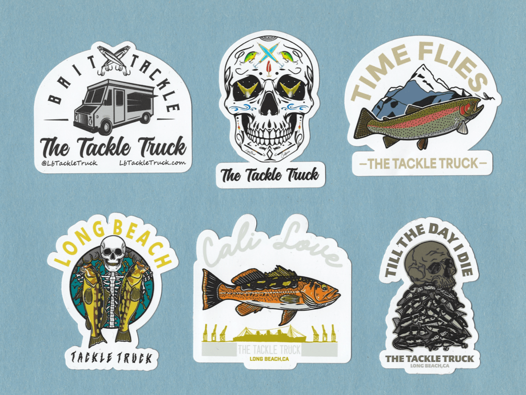 Tackle Truck Stickers - The Tackle Truck